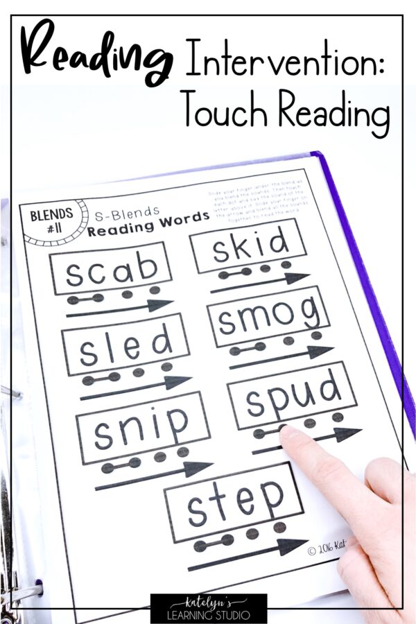 Reading Intervention Activities to Help your Struggling Readers