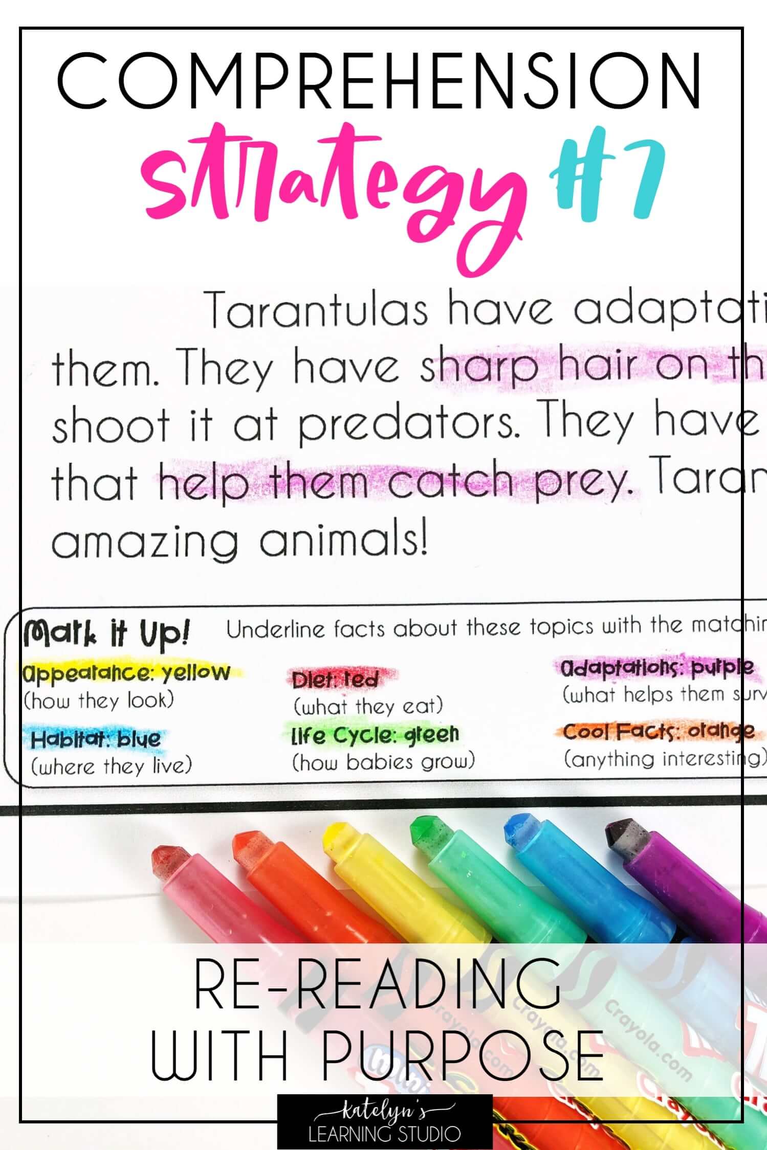 8 Strategies for Reading Comprehension - Katelyn's Learning Studio