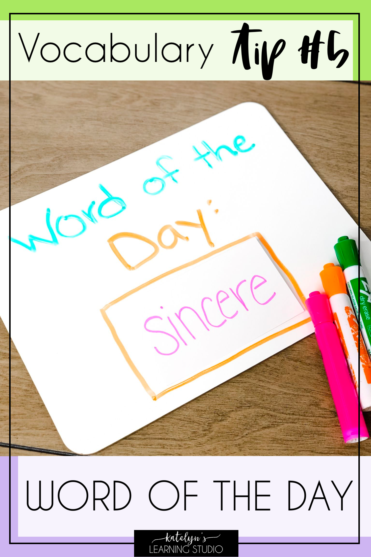 7 Awesome Vocabulary Strategies - Katelyn's Learning Studio