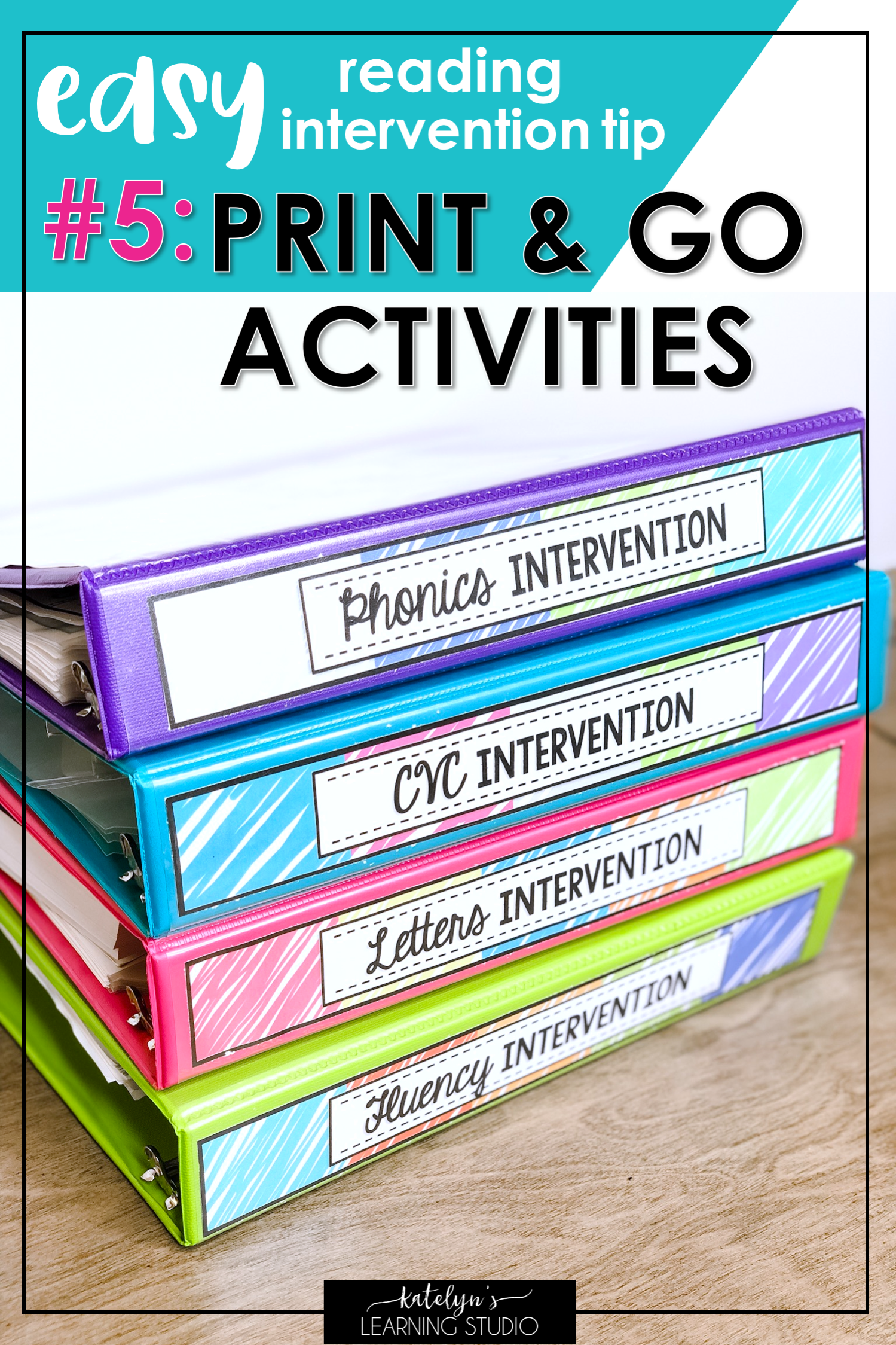 Reading Intervention List of Tips that will Make Your Life Easier
