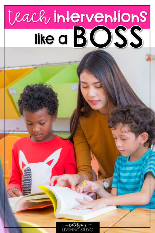 Teach Interventions in the Classroom Like a Boss