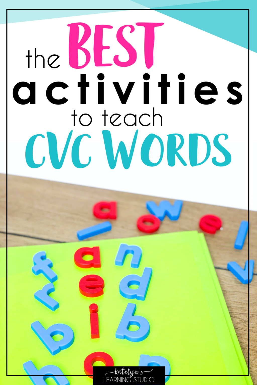 The Best CVC Words Activities and Worksheets
