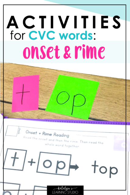 The Best CVC Words Activities and Worksheets