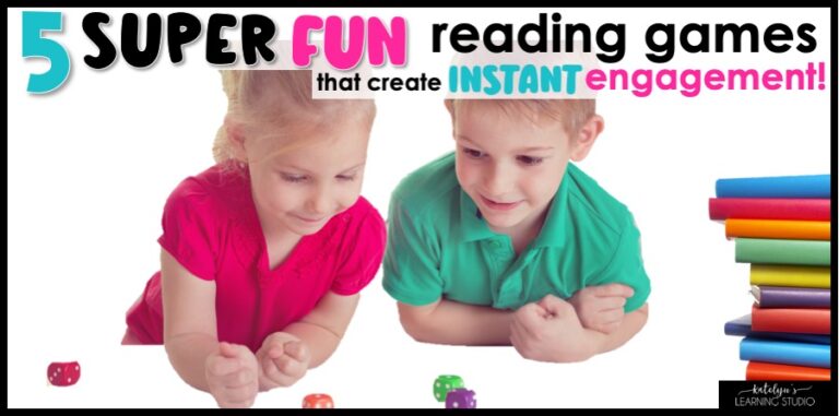 5 Super Fun Games For Reading That Create Instant Engagement