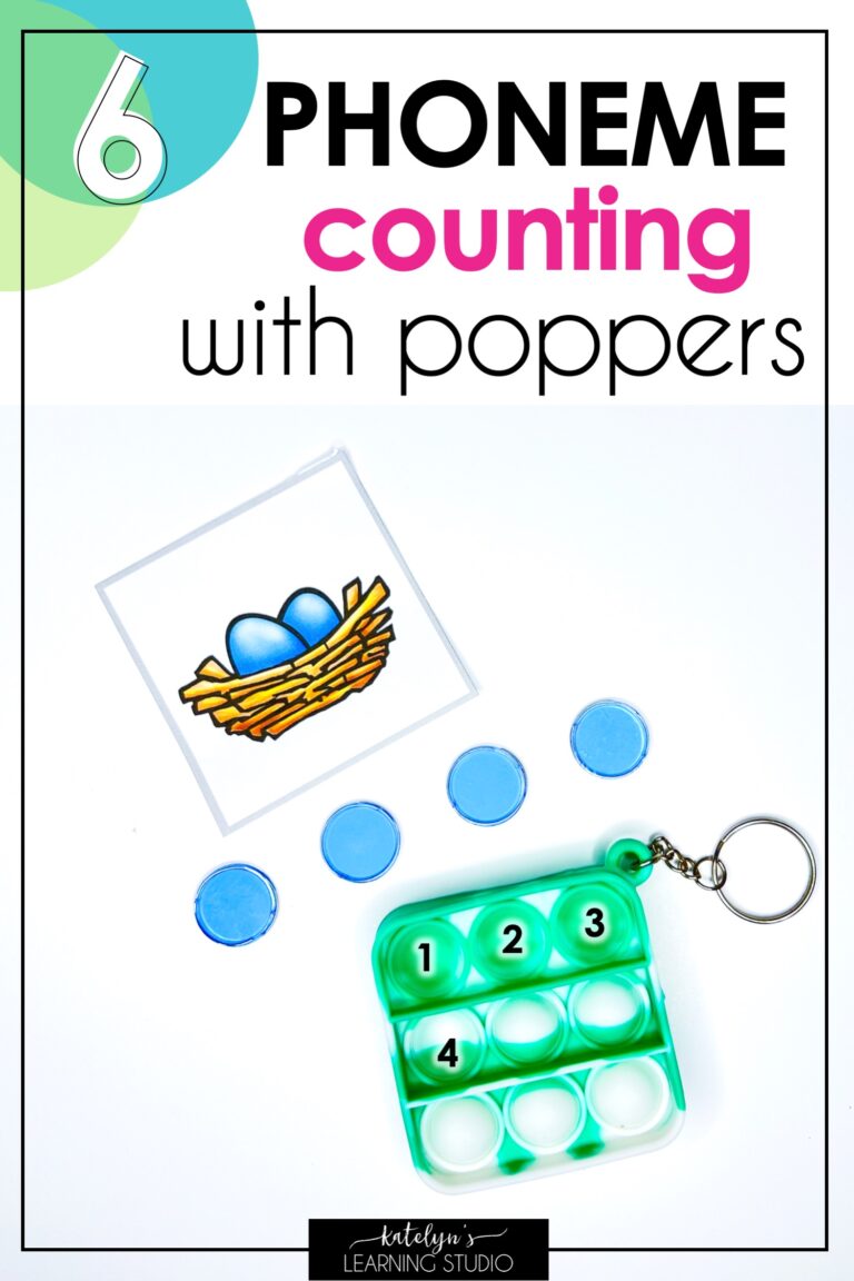 7 Super Easy Phonemic Awareness Activities Your Students will Love