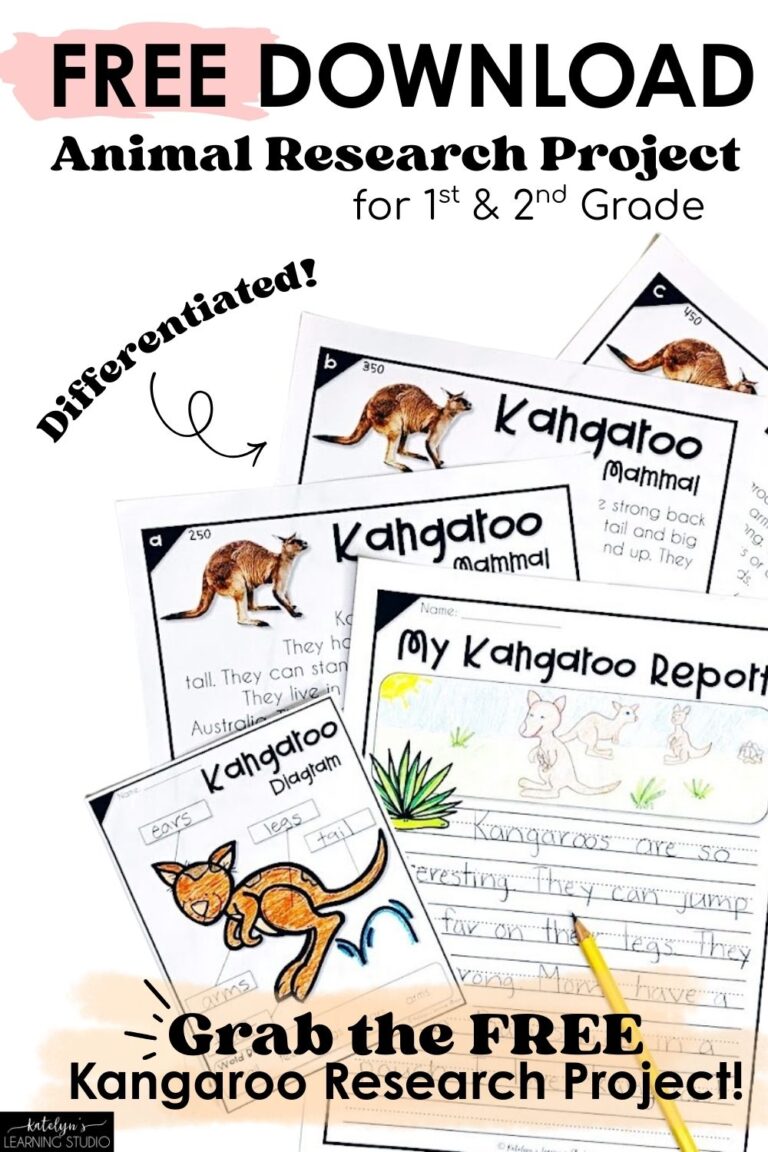 Animal Research Project Success: 7 Simple Steps for Researching in 1st ...