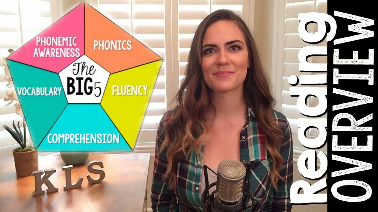 The Big 5 Reading Skills--Why You Need to Teach Them